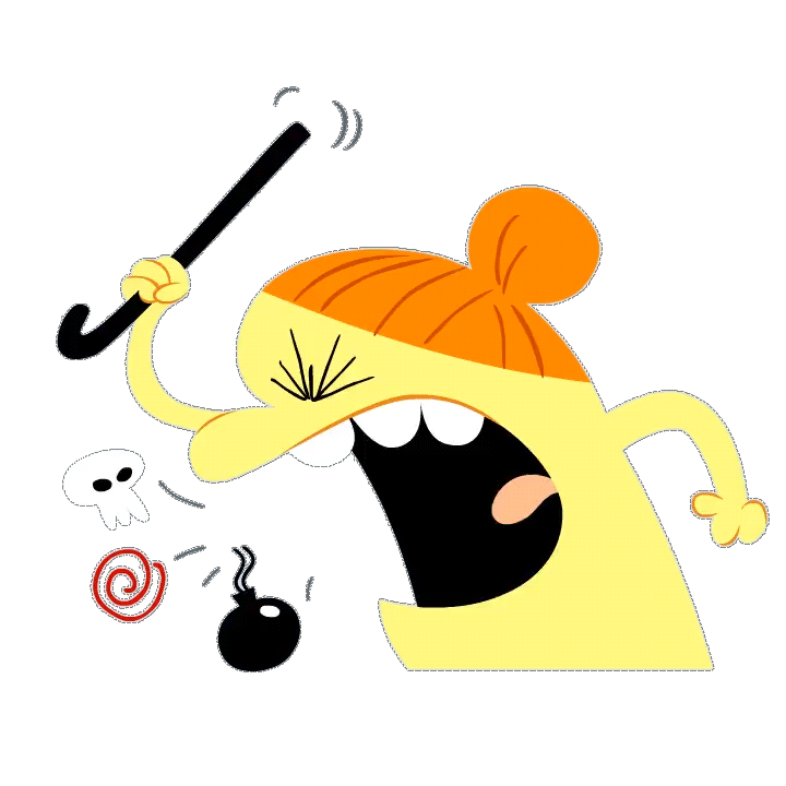 Angry Shout Sticker by Cartoon Network Asia for iOS & Android | GIPHY