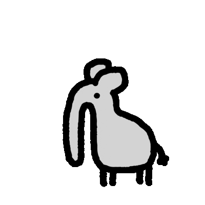 Stickers by Animals Facing Left | GIPHY