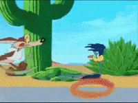 Road Runner Running Gif