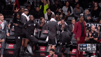 Celebrating Brooklyn Nets GIF by NBA - Find & Share on GIPHY