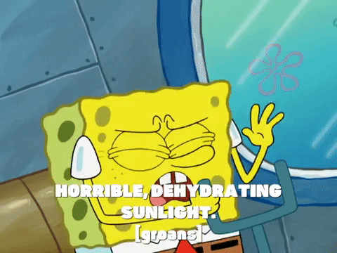 Spongebob Dehydrated