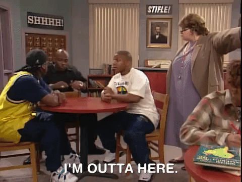 Im Outta Here Gif Chair