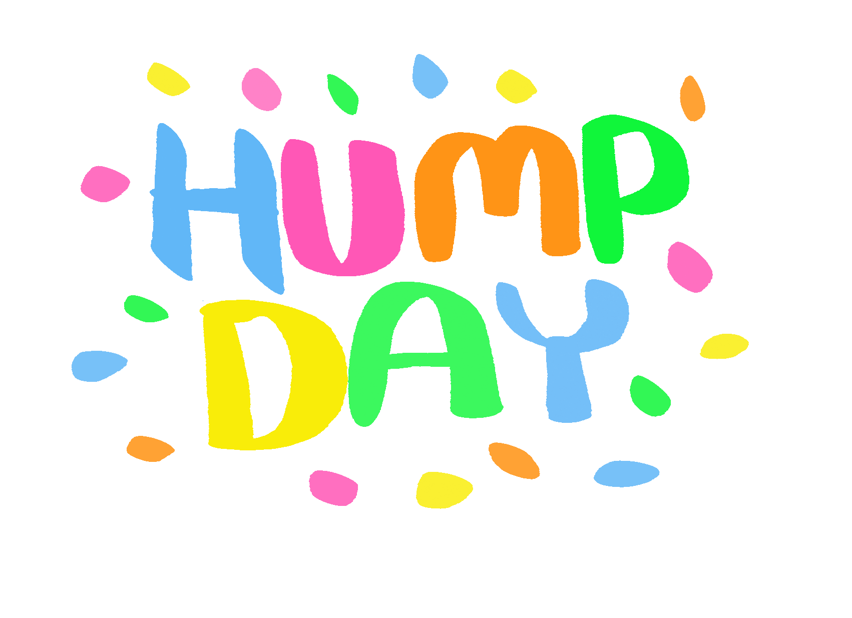 Day Wednesday Sticker by Jess Stempel for iOS & Android | GIPHY
