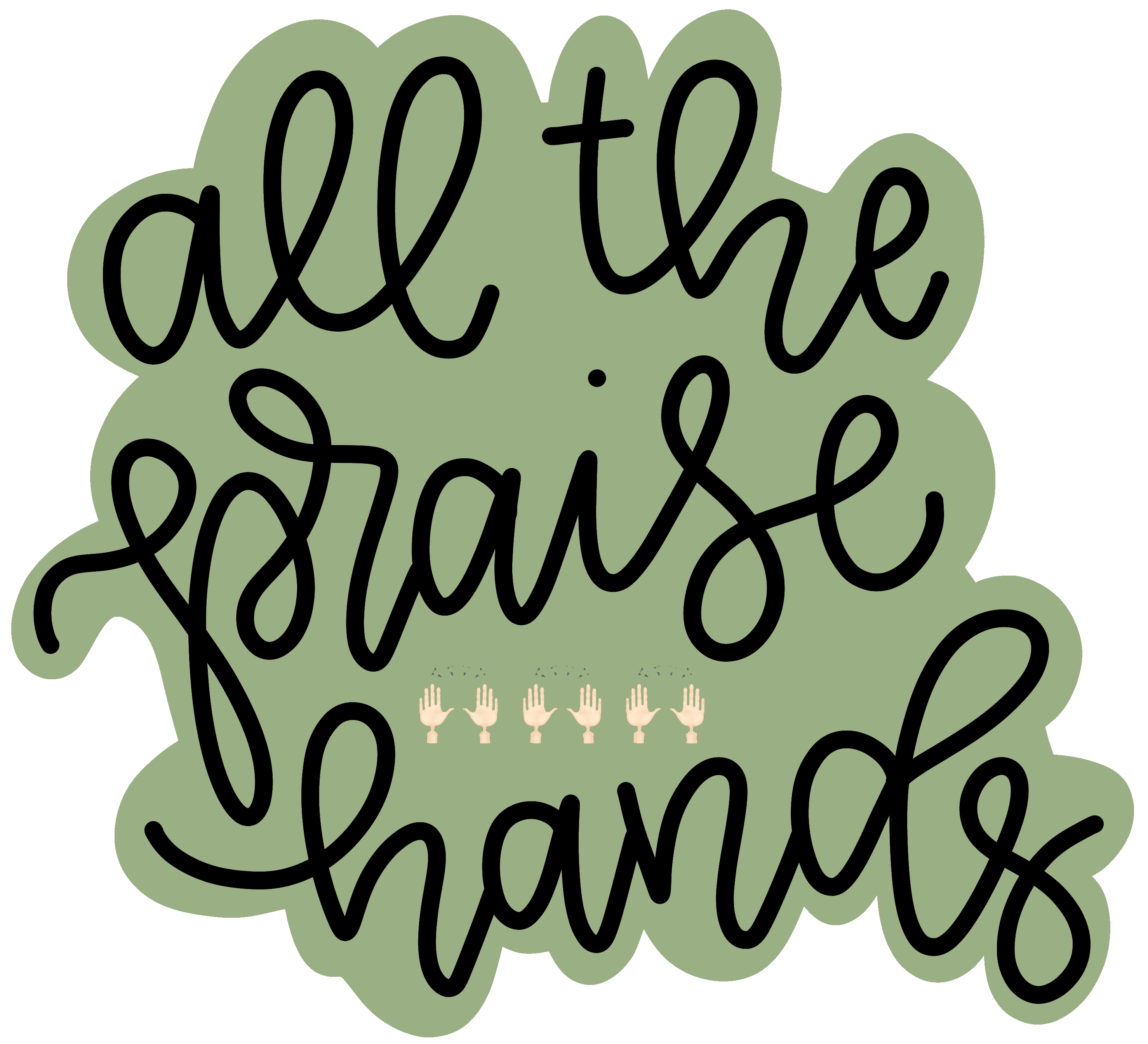 Praise The Lord Jesus Sticker by Danielle Stringer for iOS & Android ...