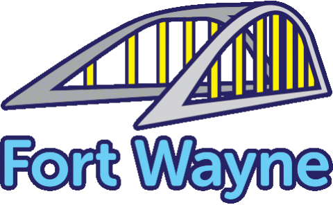 Downtown Fort Wayne Bridge Sticker by Visit Fort Wayne for iOS ...