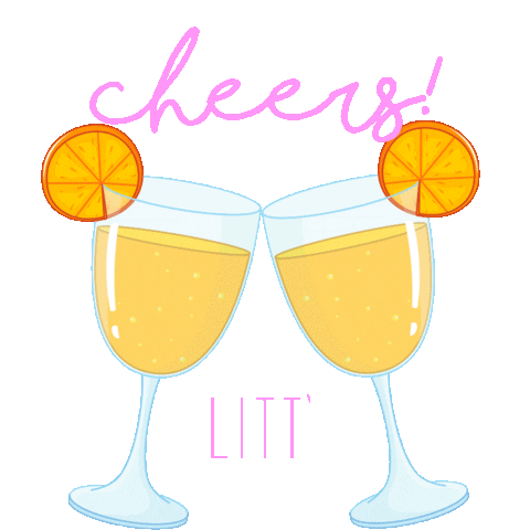 Girl Drink Sticker by Litt' for iOS & Android | GIPHY