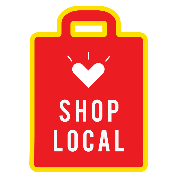 Shoplocal Compralocal Sticker by Salón Boricua for iOS & Android | GIPHY