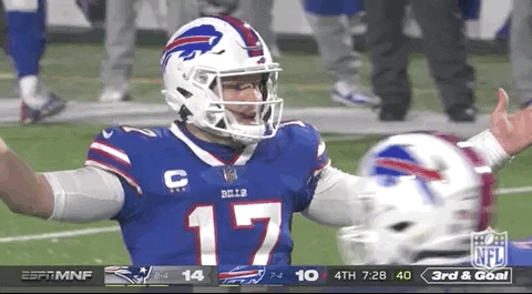 Buffalo Bills Football GIF by NFL - Find & Share on GIPHY