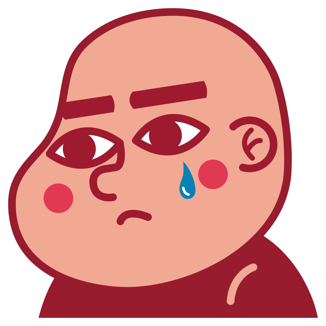 Illustration Tristeza Sticker by Alexis Tapia for iOS & Android | GIPHY