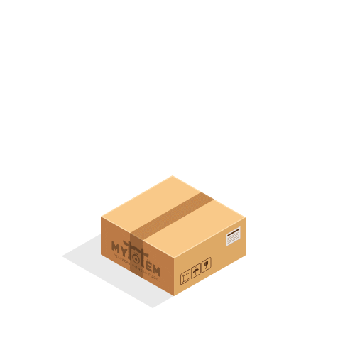 Delivery Unboxing Sticker by MYTOTEM for iOS & Android | GIPHY