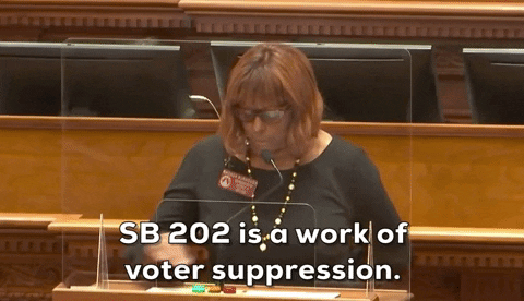 Sbs 202 Is A Work Of Voter Suppression GIFs - Get the best GIF on GIPHY