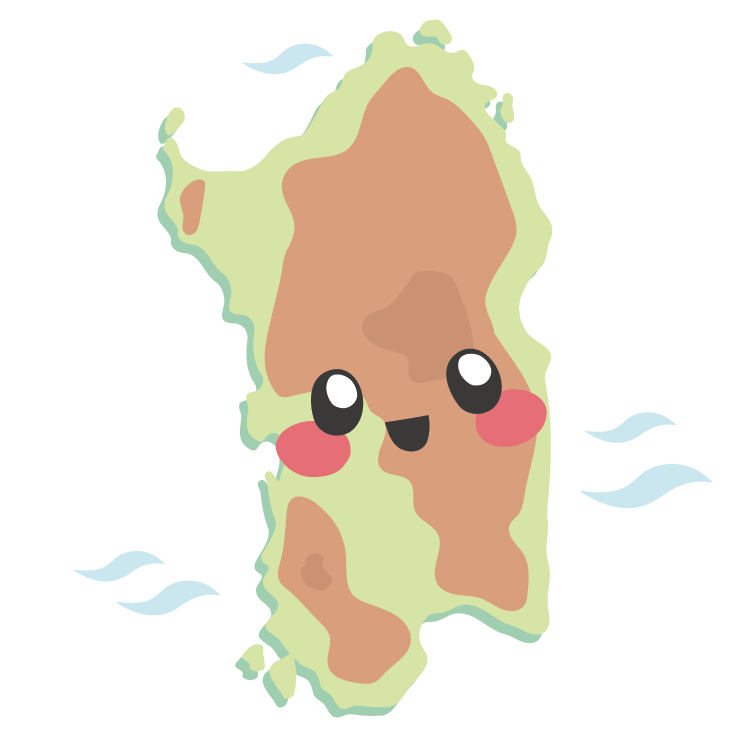 Sardinia Island Love Sticker by laughlau for iOS & Android | GIPHY