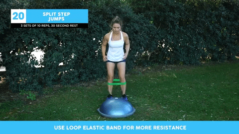 Workout-using-elastic-bands GIFs - Get the best GIF on GIPHY