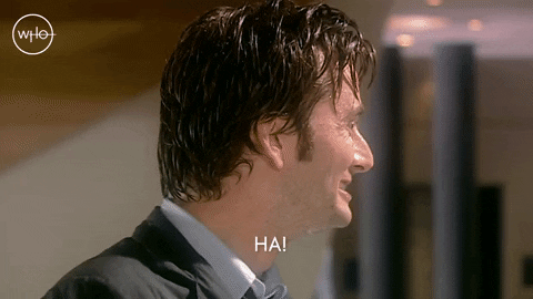 David Tennant Laughing GIF by Doctor Who - Find & Share on GIPHY