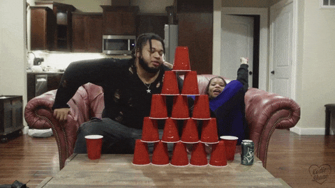 Red Cup Kick GIFs - Get the best GIF on GIPHY
