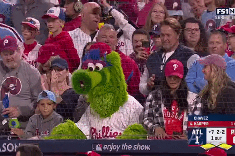 Excited Philadelphia Phillies GIF by MLB - Find & Share on GIPHY