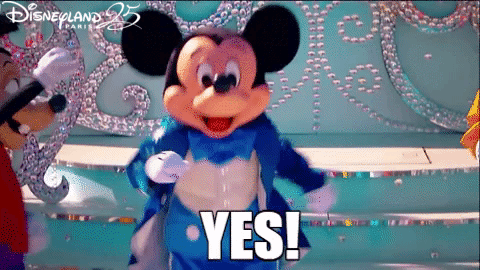#Disney #Disneylandparis #Mickeymouse #Mickey #Yes #Excited # GIF by ...