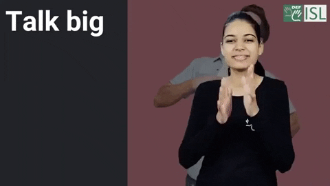 Talk Big GIFs - Get the best GIF on GIPHY