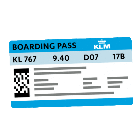 Klm Boarding Pass