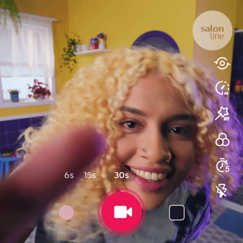 Video Recording GIF by Salon Line - Find & Share on GIPHY