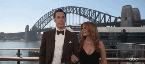 Sacha Baron Cohen Oscars GIF by The Academy Awards - Find & Share on GIPHY