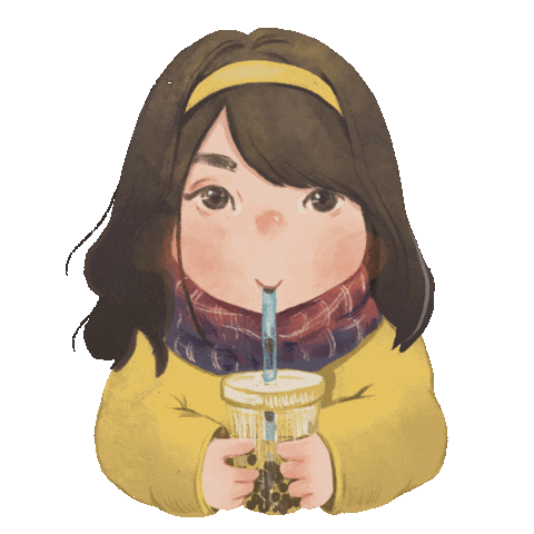 Cute Girl Sticker for iOS & Android | GIPHY