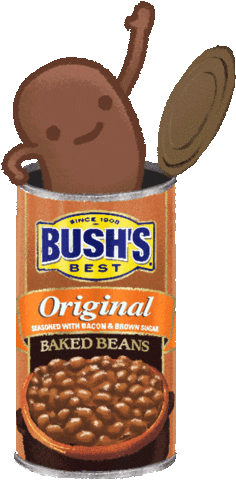 Baked Beans Hello Sticker by BUSH'S® Beans for iOS & Android | GIPHY