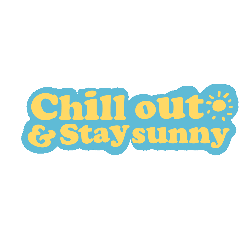 Chill Out Sun Sticker by MIMITIKA for iOS & Android | GIPHY