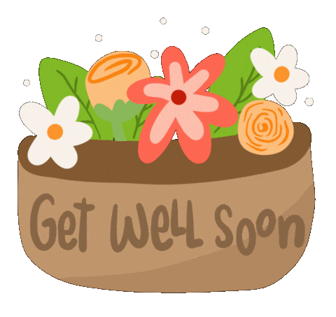 Feel Better Get Well Soon Sticker by Demic for iOS & Android | GIPHY