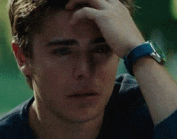 Zac Efron Sad