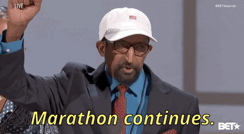 The-marathon-continues GIFs - Get the best GIF on GIPHY