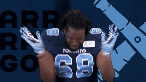 Canadian Football League GIF by Toronto Argonauts - Find & Share on GIPHY