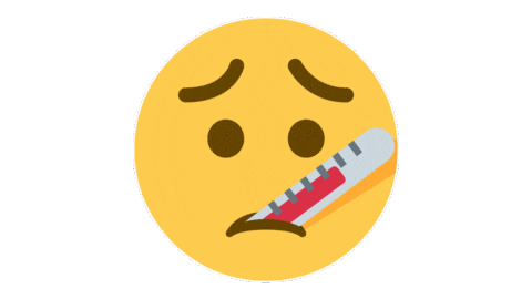 Sick Emoticon Gif
