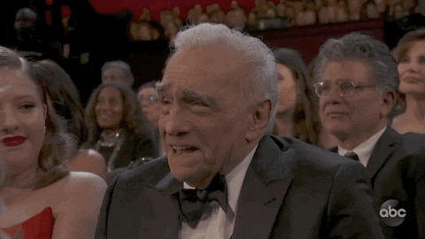 Martin Scorsese Laughing GIF by The Academy Awards - Find & Share on GIPHY