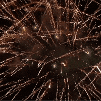 Gold Fireworks Gif