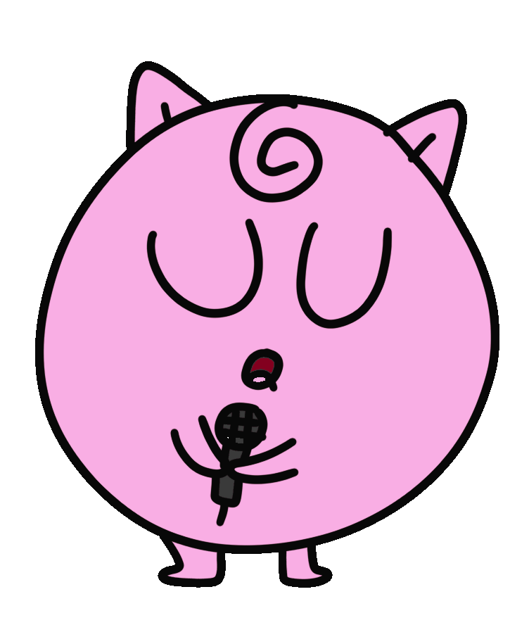 Pokemon Singing Sticker by CsaK for iOS & Android | GIPHY