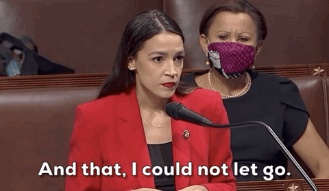 Alexandria Ocasio-Cortez GIF by GIPHY News - Find & Share on GIPHY