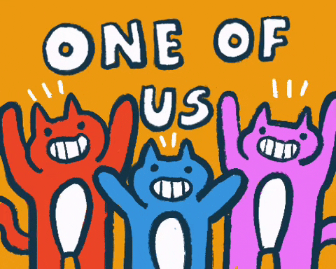 One Of Us GIF by Abitan - Find & Share on GIPHY