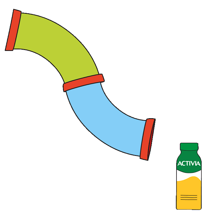 Tobogan Sticker by Activia for iOS & Android | GIPHY