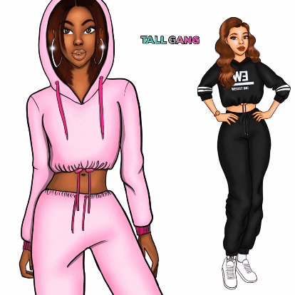 Tall Girl GIF by WEXIST INC - Find & Share on GIPHY