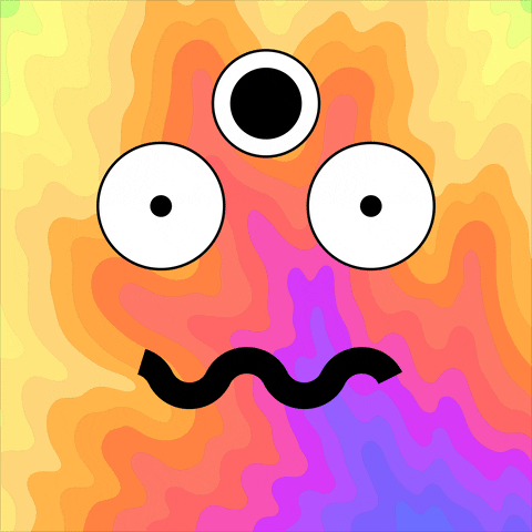 Third Eye Art GIF by Jen Stark - Find & Share on GIPHY