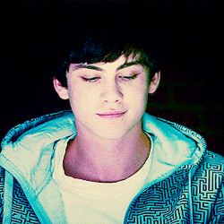 Logan Lerman Smile GIFs - Get the best GIF on GIPHY