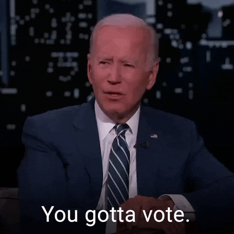 Voting Joe Biden GIF by The Democrats - Find & Share on GIPHY