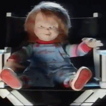 Childs Play Chucky GIF by absurdnoise - Find & Share on GIPHY