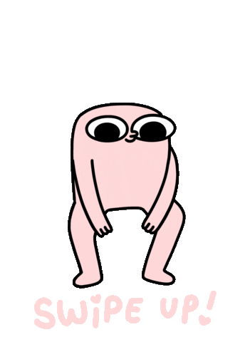 Animation Swipe Up Sticker by KETNIPZ for iOS & Android | GIPHY