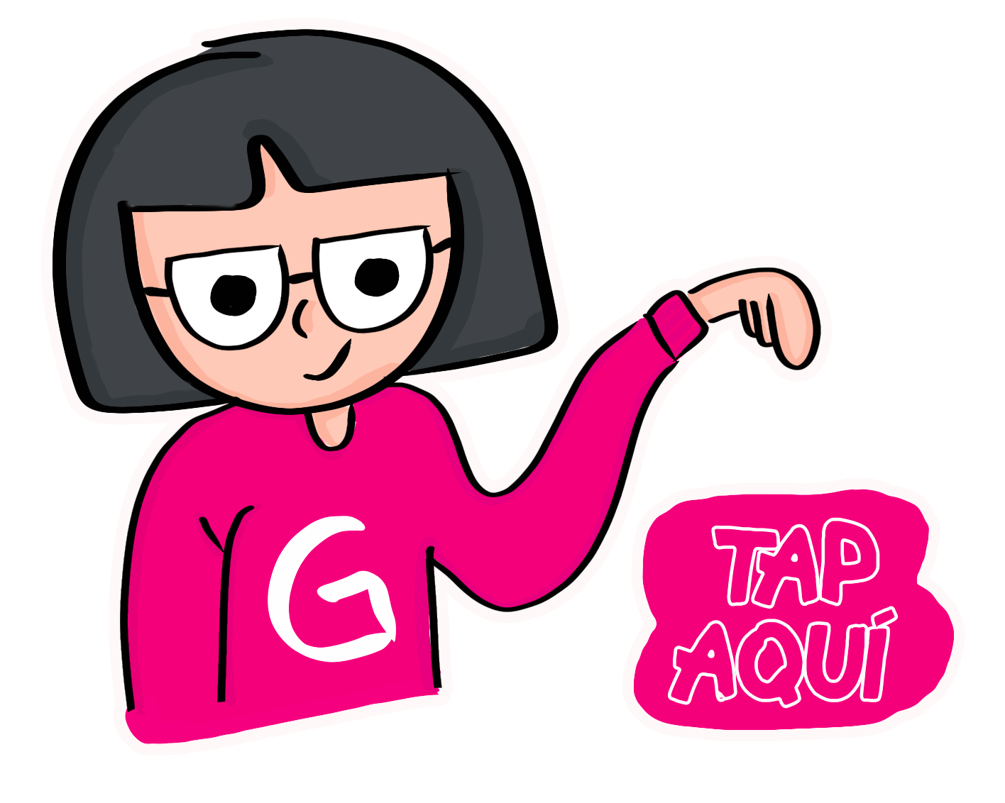 Geek Girl Sticker by Una Geek for iOS & Android | GIPHY