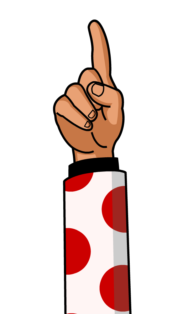 Point Choose Sticker by Pepephone for iOS & Android | GIPHY