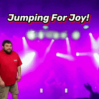 Happy Person Jumping Gif