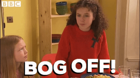 Bog Off GIFs - Get the best GIF on GIPHY