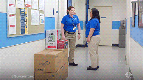 Angry Kick GIF by Superstore - Find & Share on GIPHY